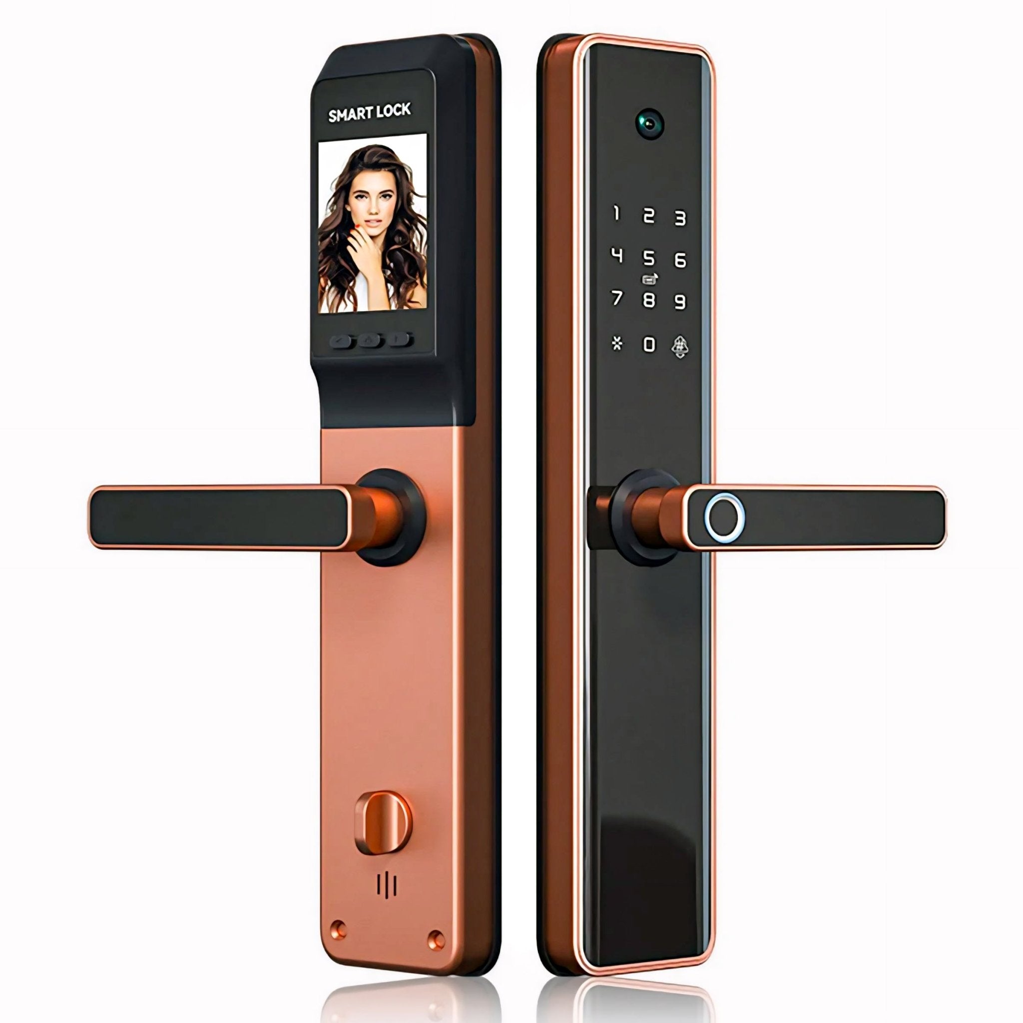 Smart Door Lock Camera - Door Lock with Camera, Smart Lock with Camera ...